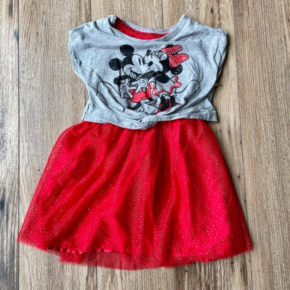 Disney | Dresses | Disney Junior Mickey Minnie Dress 3t2t | Poshmark